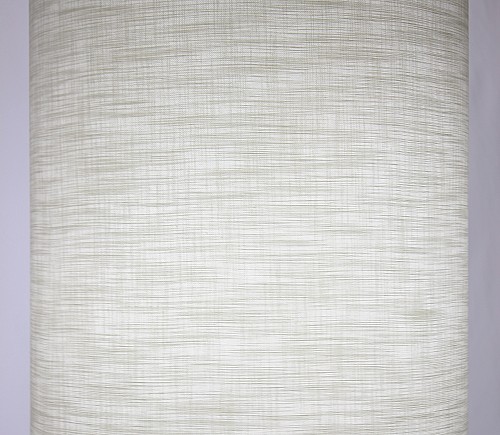 White Linen Tall Cylinder Shade
