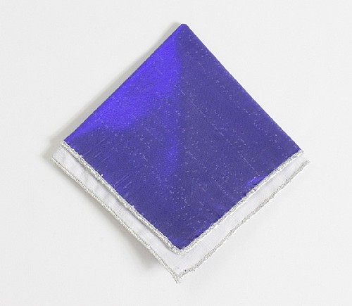 Royal Calder Stripe Cotton Cocktail Napkin