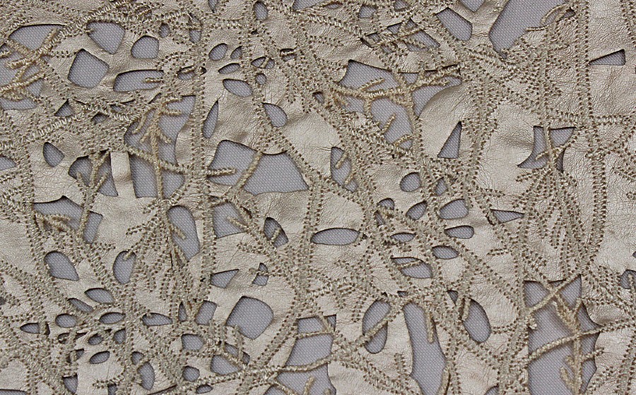 Nude Pressed Leather