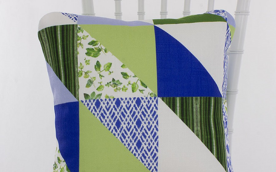 Patchwork Panama Pillow