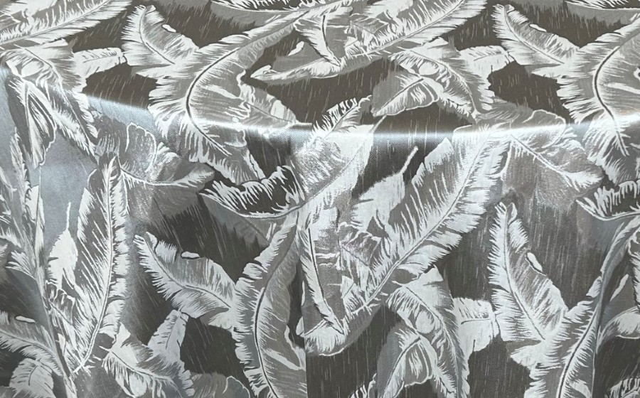 Silver Metallic Feathers (Reversible)