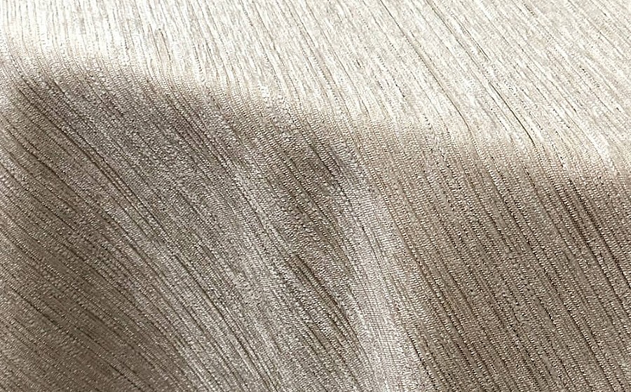 Ivory Metallic Chenille