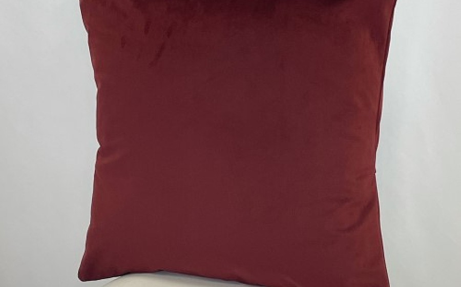 Merlot Velvet Pillow