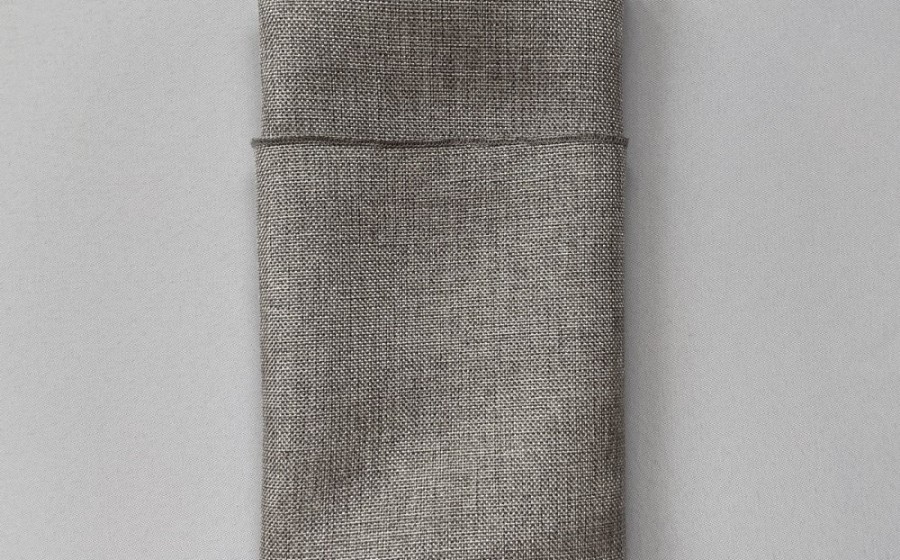 Platinum Sparkling Linen Dinner Napkin