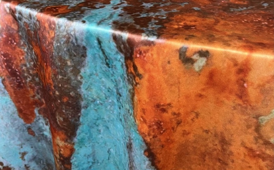 Copper Patina Lamour