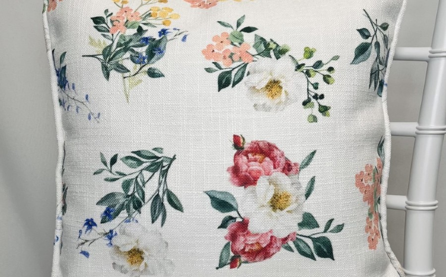 Ashley Floral Panama Pillow