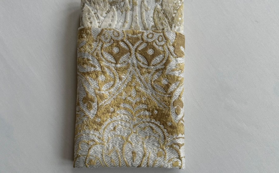Gold Czar Damask Dinner Napkin