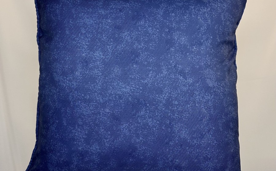 Denim Poly Print Pillow