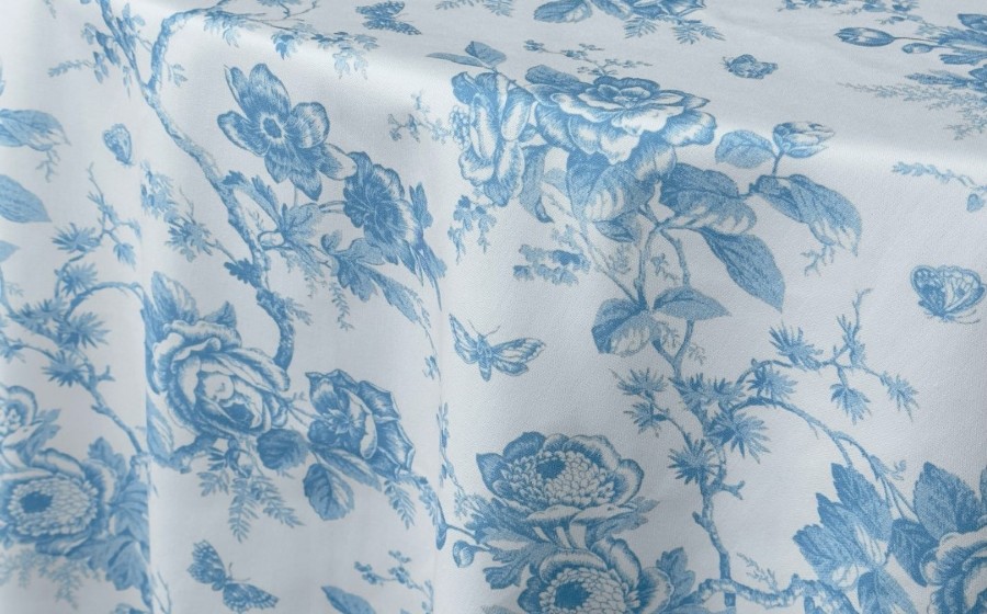 Light Blue Garden Toile