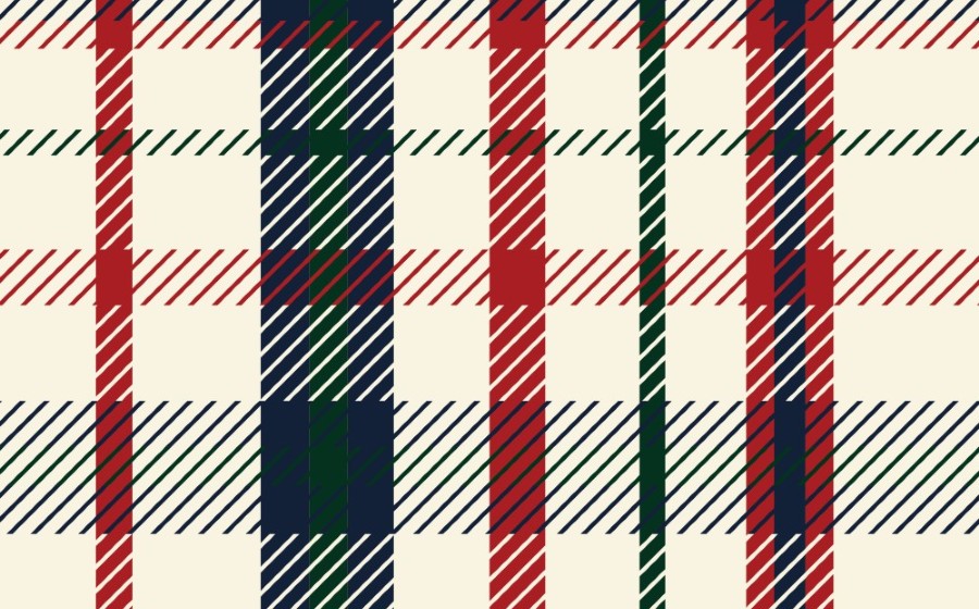 Cream Cabin Plaid Panama