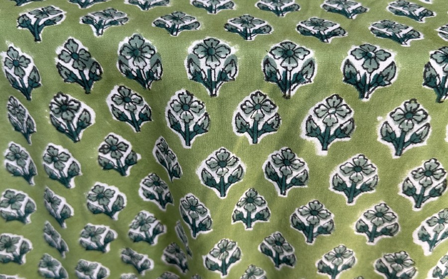 Grass Indian Block Print