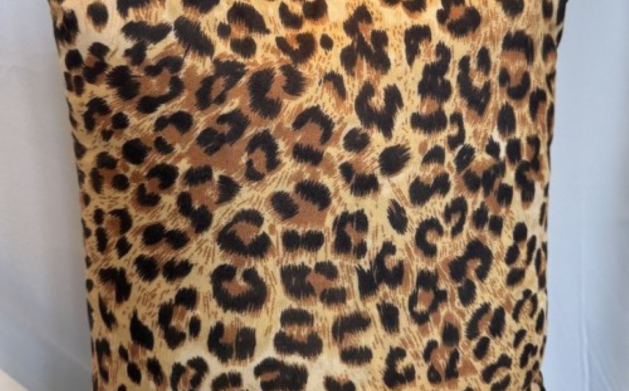 Leopard Soft Poly Pillow