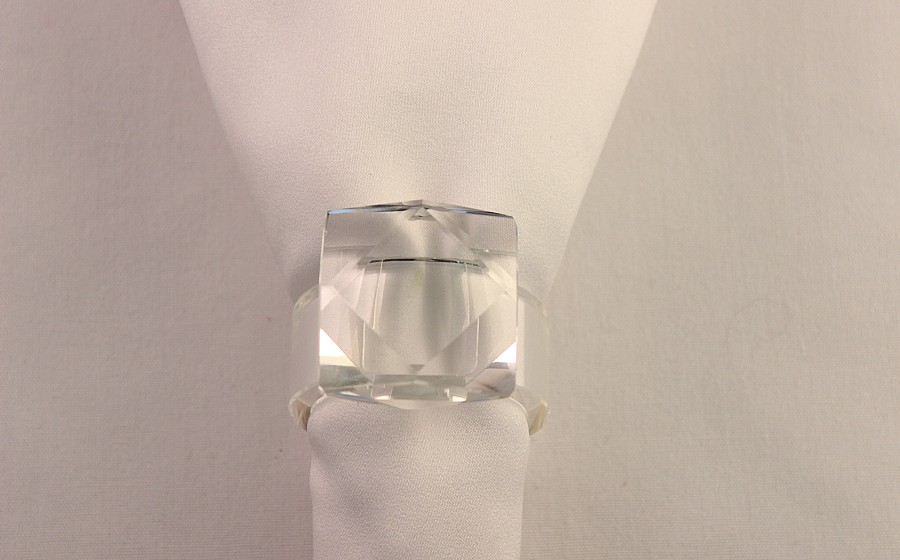 Glass Diamond Ring Napkin Ring (Limited)